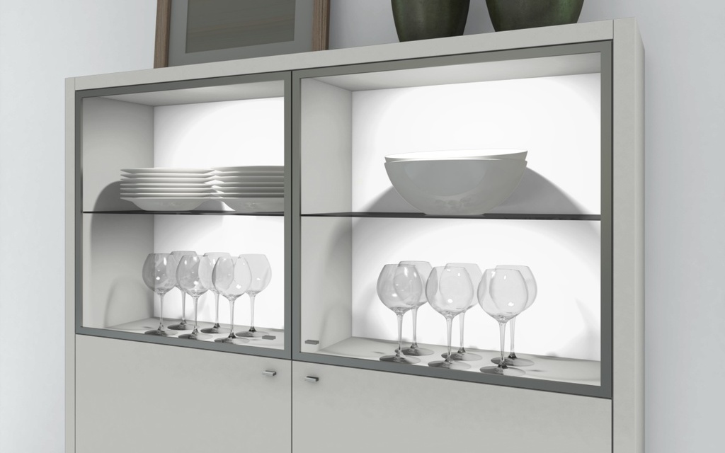 LTD U708 ST9 SVĚTLE ŠEDÁ 2800X2070X18