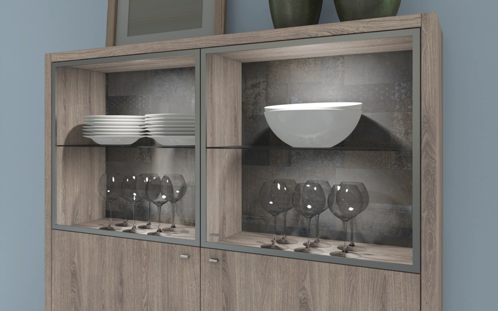 LTD H3156 ST12 DUB CORBRIDGE ŠEDÝ 2800X2070X18